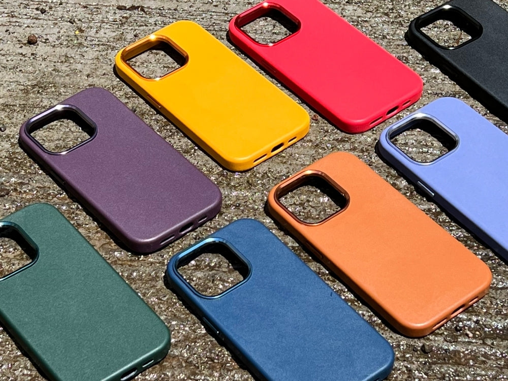 iPhone 14 Series Cover- Genuine Leather Case with MagSafe (Popup Anima